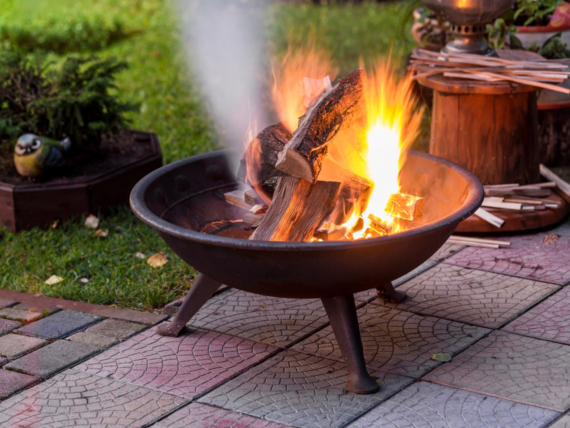 Feuer Machen Garten